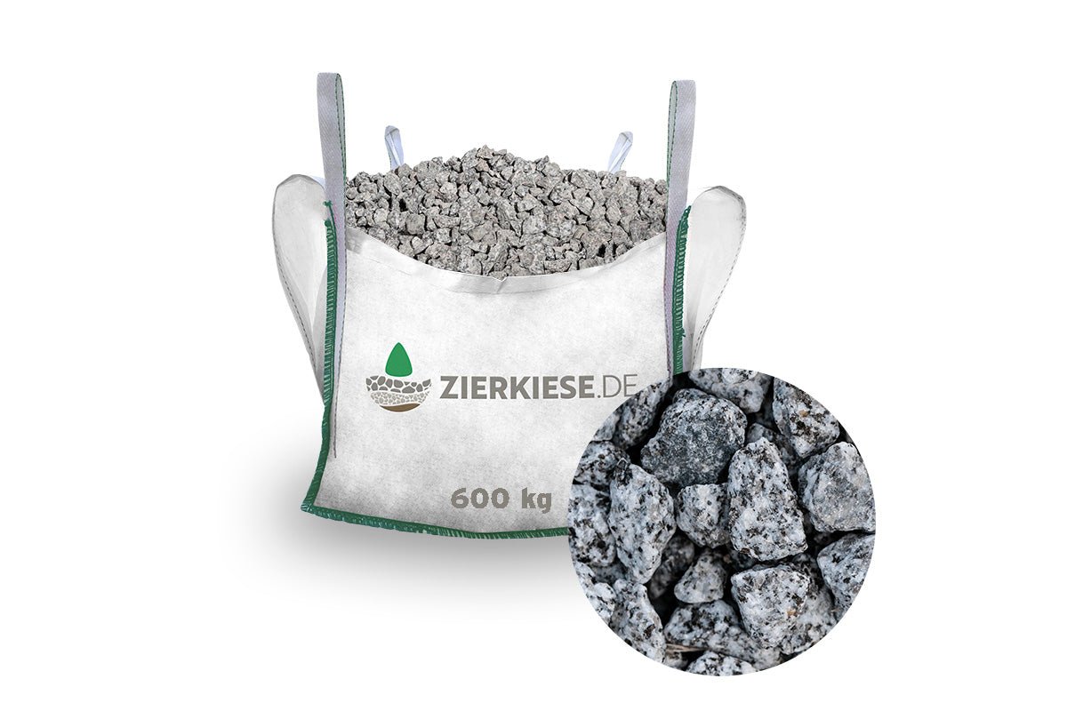 Granit Splitt grau - Zierkiese.de